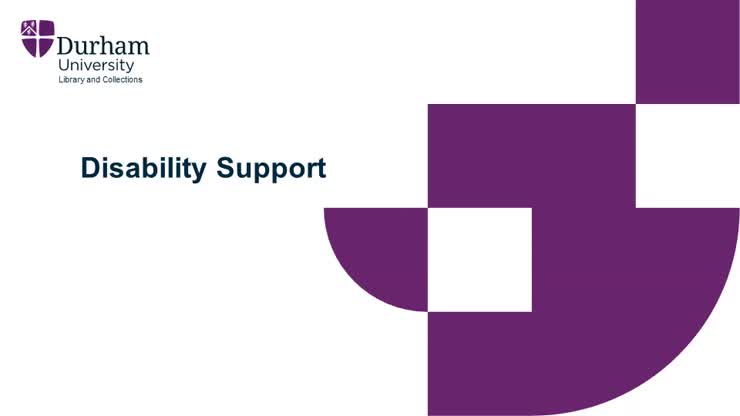 Disability Support