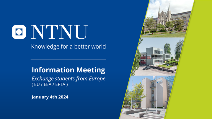 Information meeting - Exchange students (Non-EU/EEA) | 2024 Spring semester