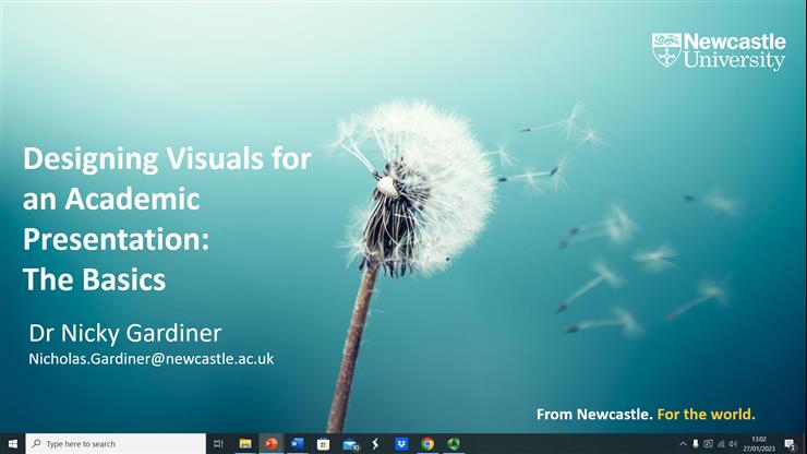 Designing Visuals for an Acadmic Presentation: The Basics_v.2