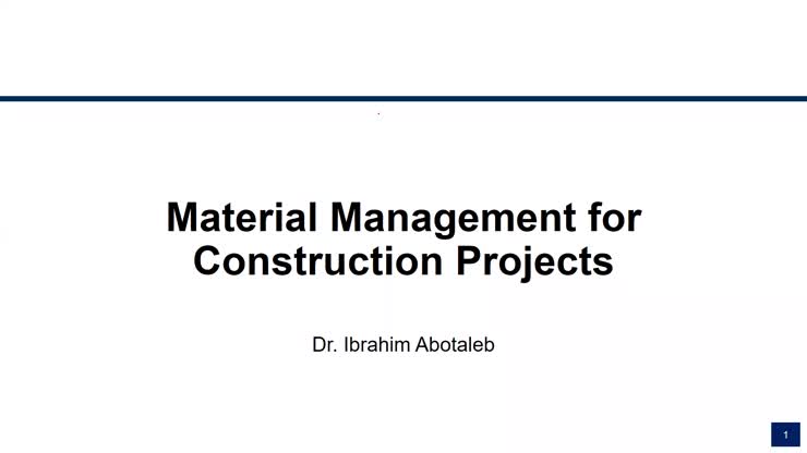 1. Introduction to Material Management
