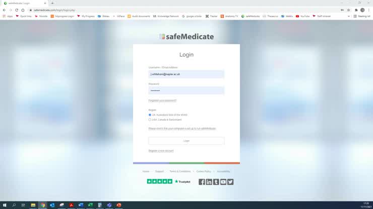 safeMedicate for 3rd years 2019 cohort