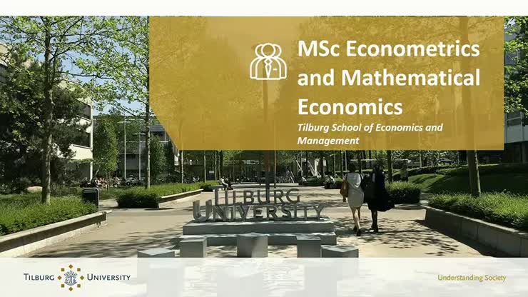 Econometrics and Mathematical Economics (Ronde 4)