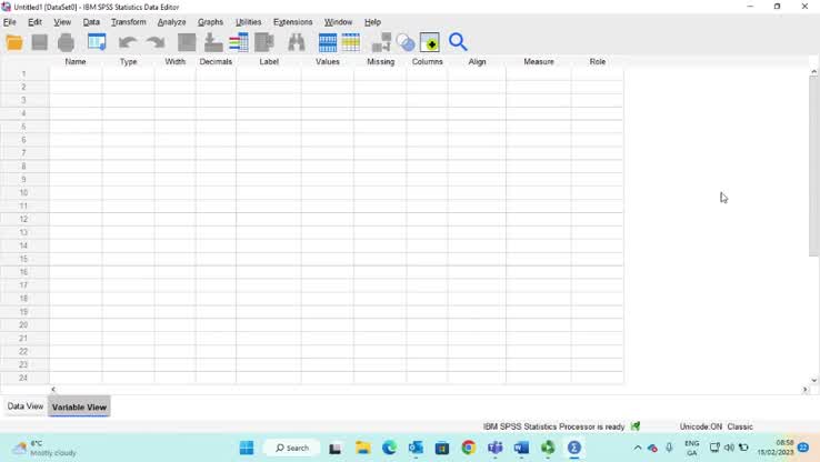 Changing your SPSS options