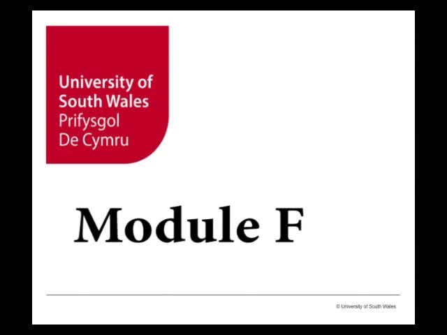 Manual Handling Module F clinical skills Simulation Centre