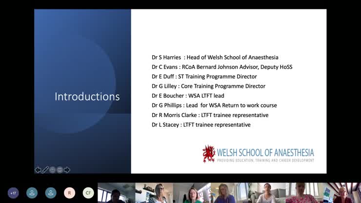 LTFT Training Webinar 22 April 2021