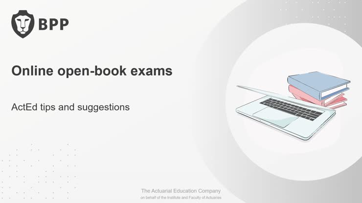 Online open-book exams