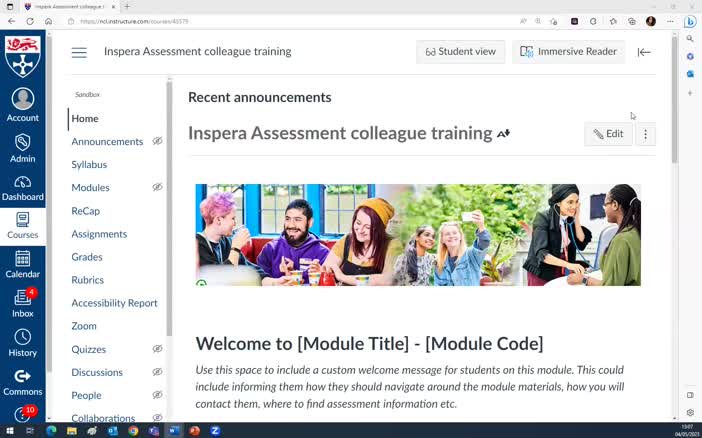 Getting started with Grade Tool on Inspera Video
