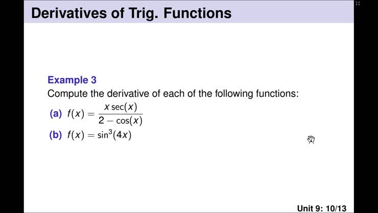 MATH123 Unit 9, Part 3