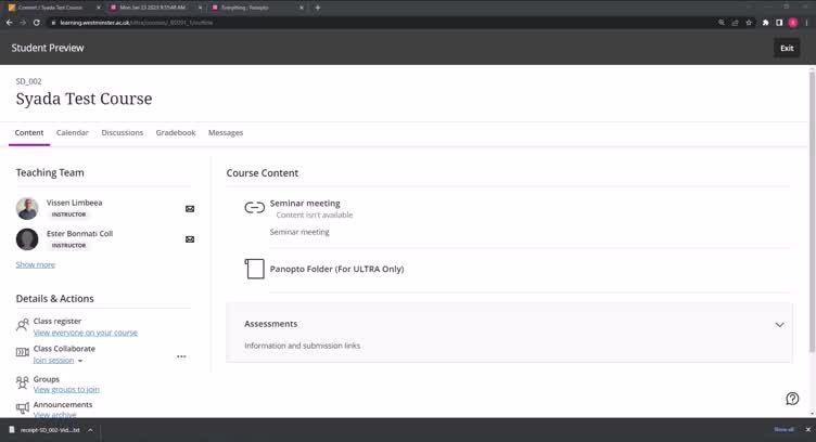 Video Assignment Guide for students