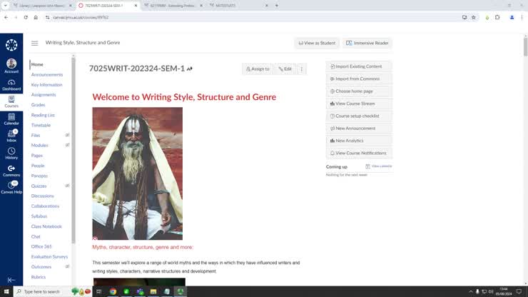 Main features of the reading list system