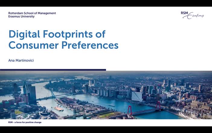 Block 5 - Digital Footprints of Consumer Preferences