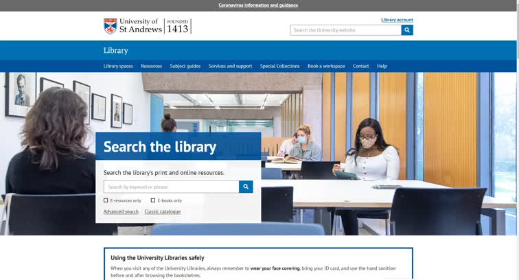 Searching for an ebook