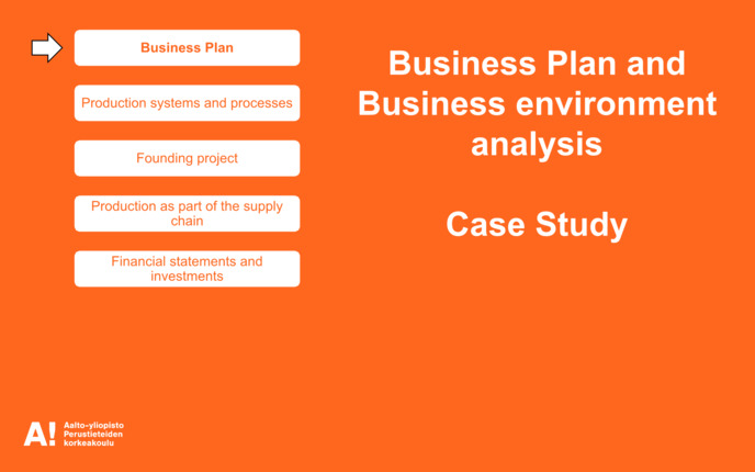 Business Plan and Business Environment Analysis