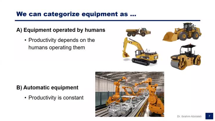 2- Classification of Equipment
