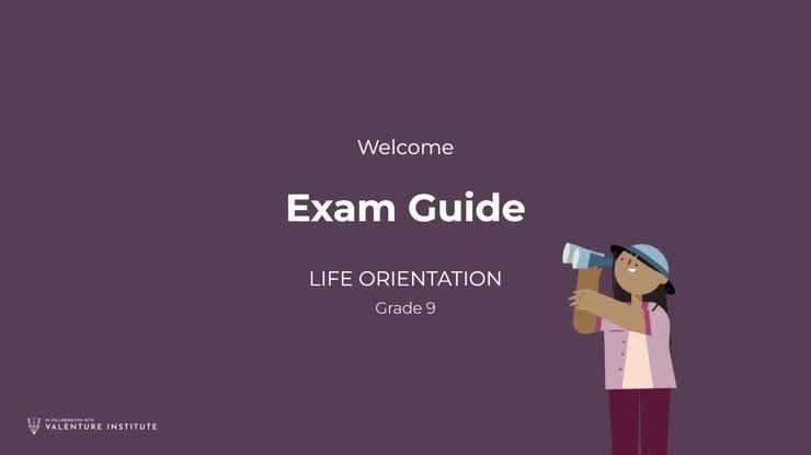 Grade 9 Life Orientation Term 4 Exam Guidance Video