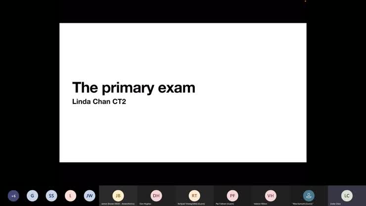 Primary FRCA exam practice by Dr Linda Chan, June 2021