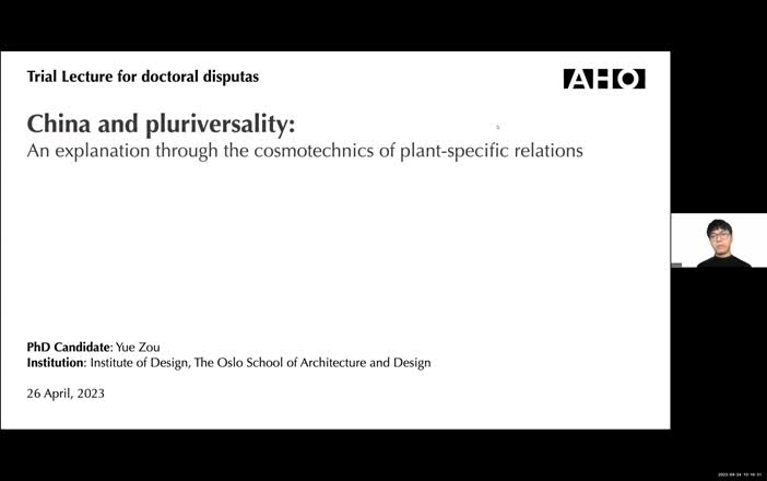 Yue_Zou_Trial Lecture