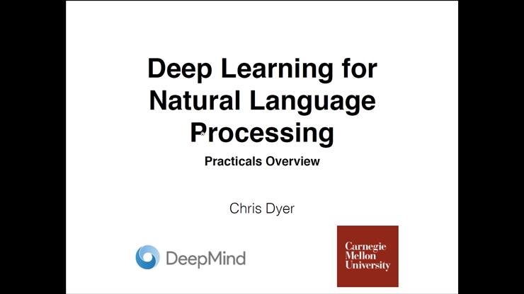 Deep NLP Lecture 2b: Practicals