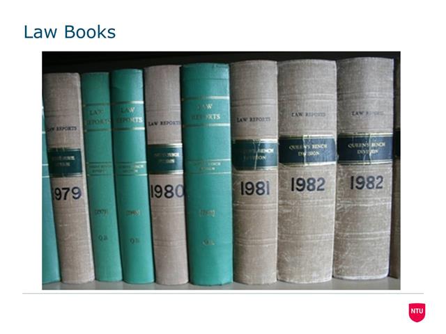 Finding and Referencing Law Books