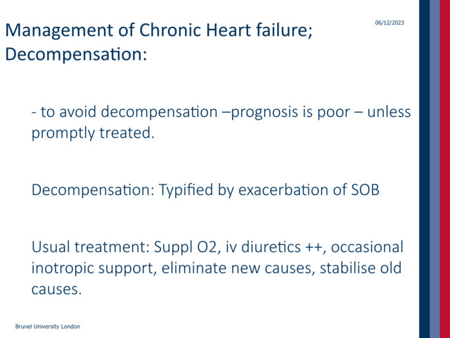 General management HF