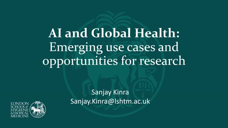 Lecture 9 - Sanjay Kinra & Chris Grundy 02-12-24