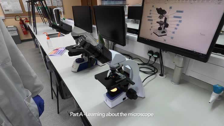 Part A - Learning about the microscope