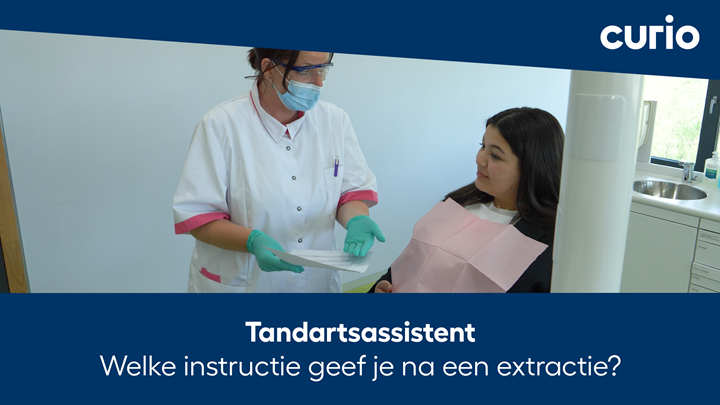 Tandartsassistent | Instructievideo | Welke instructie geef je na een ...