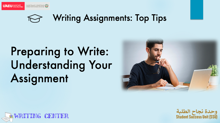 Writing Assignments: Top Tips 2 - Understanding Your Assignment