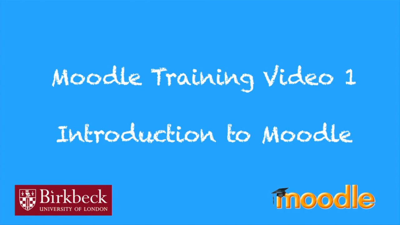 01 - Introduction to Moodle