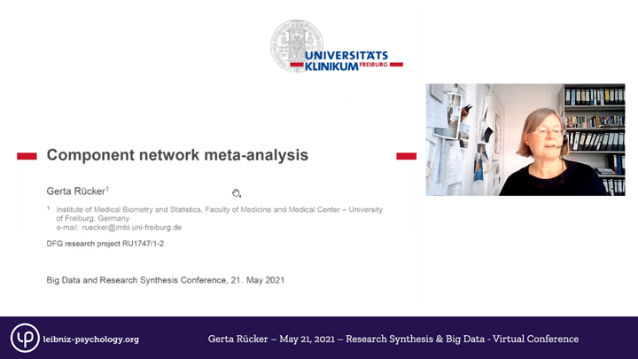 Gerta Rücker: Component network meta-analysis