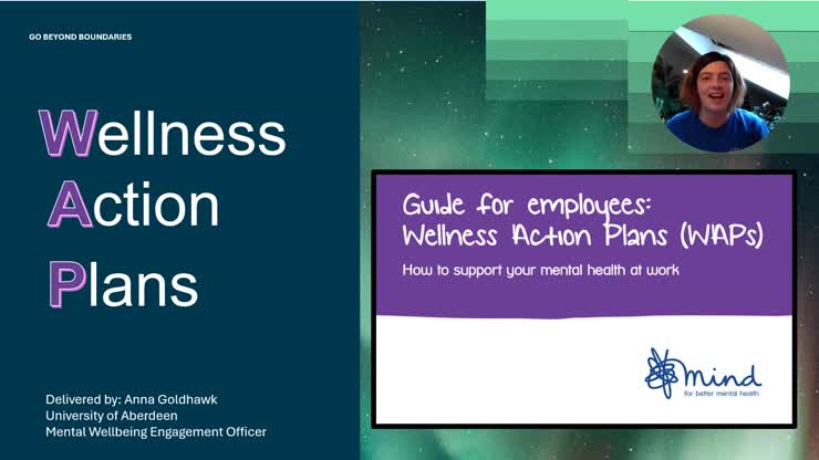 Wellness Action Plans Bitesize Video