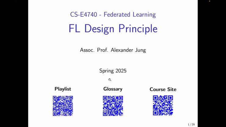 Lecture "FL Design Principle"