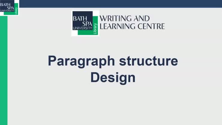 Paragraph structure (Design)