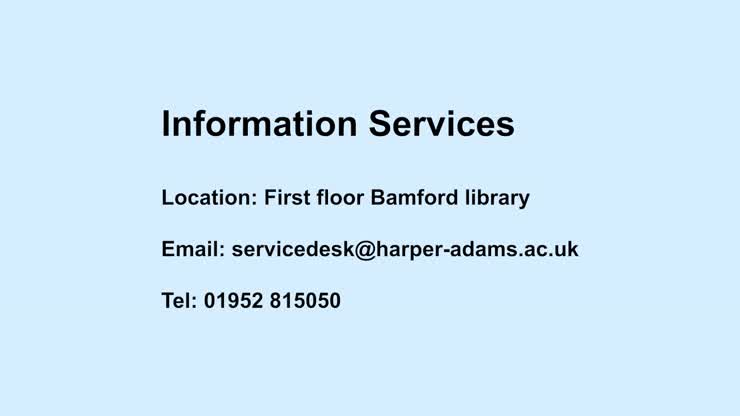 01 - Introduction to Information Services
