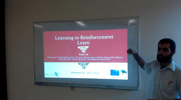 "Learning to Reinforcement Learn" presented by Aqeel Labash