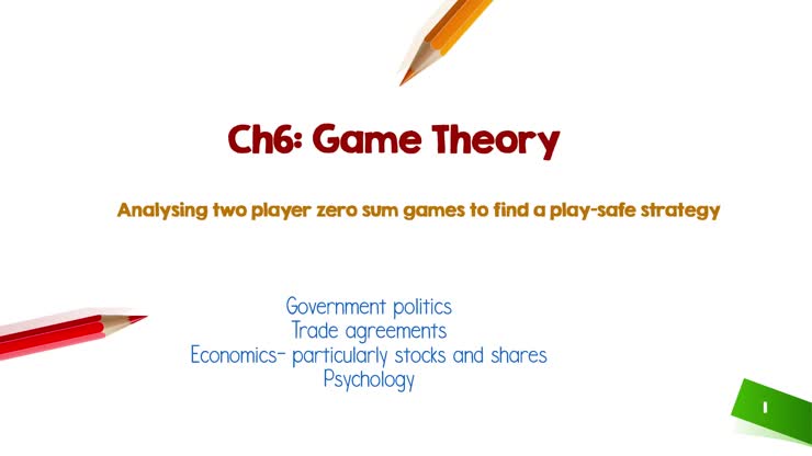 AS Game Theory part 1