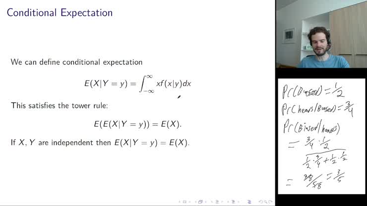 Conditional Expectation and the Tower Rule