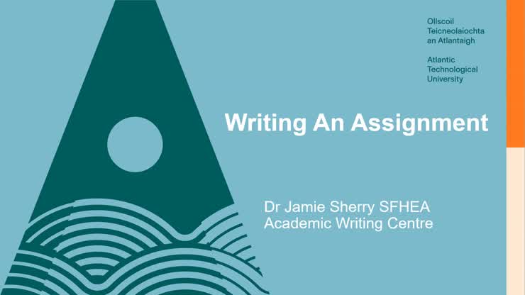 Online Tutorial: Writing an Assignment