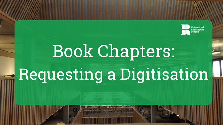 Book Chapter Digitisation