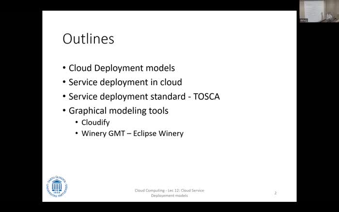 Lec12-Cloud service deployment models