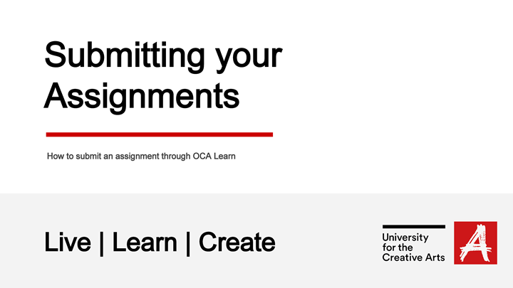 Submitting Assignments