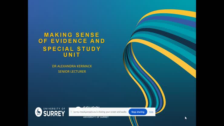 MSE and SSU TUM course