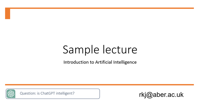 sample lecture
