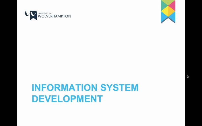 7CI022 1 - Introduction Pt 5 - Information System Development / Review