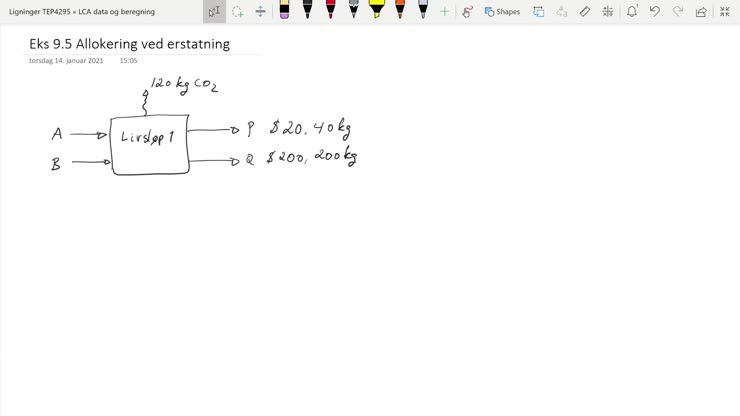 allokering ved erstatning