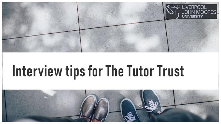 Tutor Trust Interview Tips
