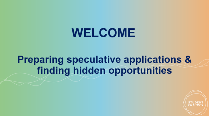 Preparing speculative applications & finding hidden opportunities