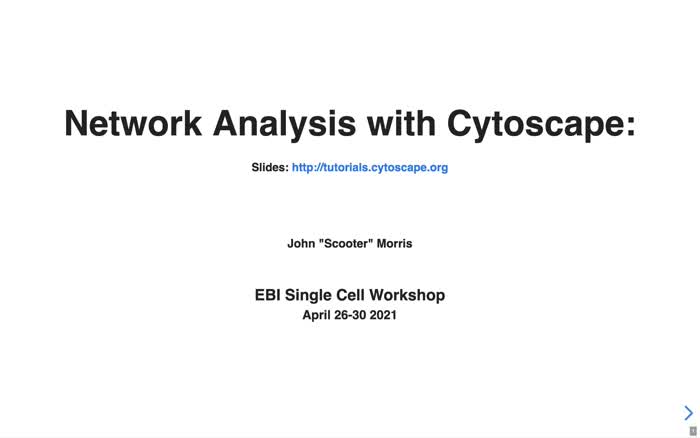 Network Analysis with Cytoscape