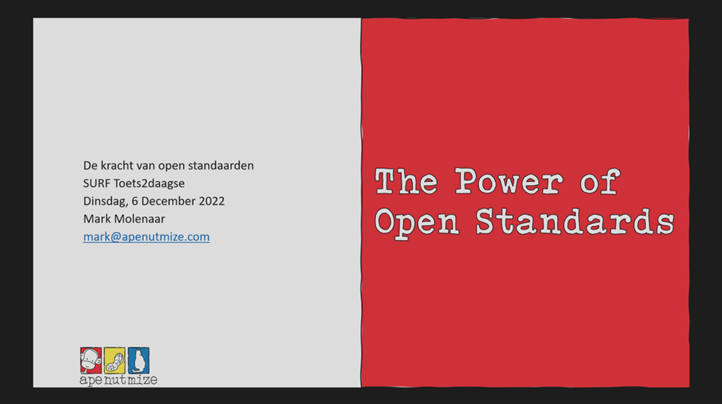 2022-12-06 - De kracht van open standaarden (Mark Molenaar)