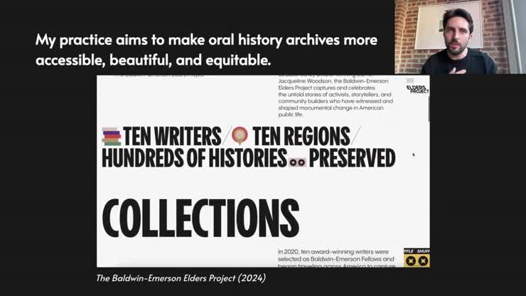 Chris Pandza „Curating large oral history archives with artificial ...